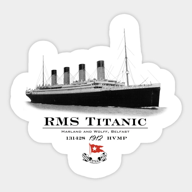 RMS Titanic - Titanic - Sticker | TeePublic